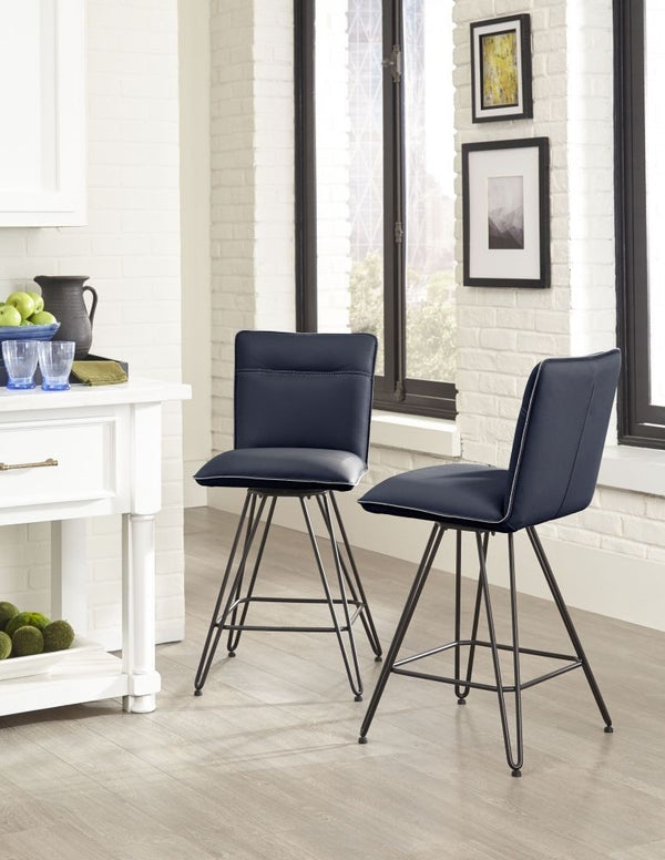 Demi Swivel Counter Stool Cobalt - Greathouse